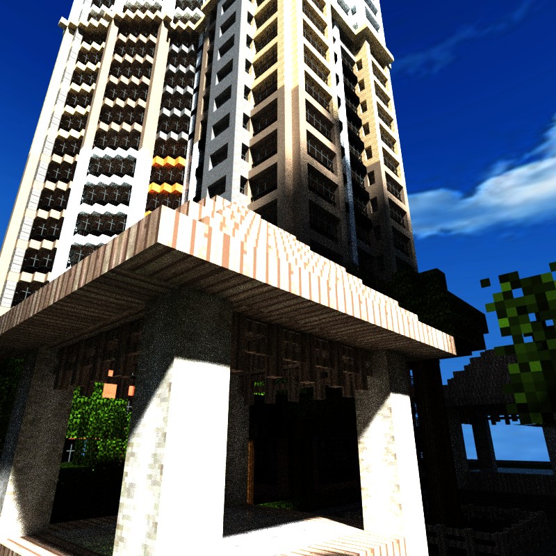 Apartment complex Minecraft Map