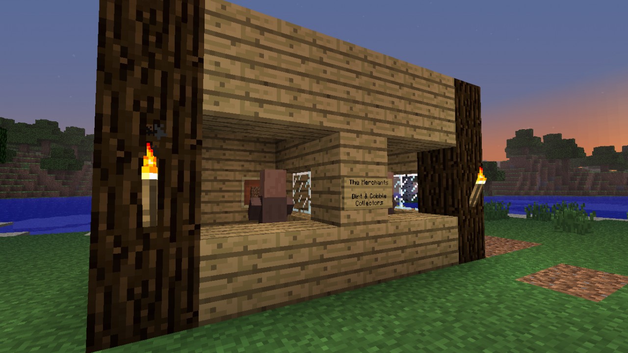 Easy Trading With Villagers! Minecraft Map