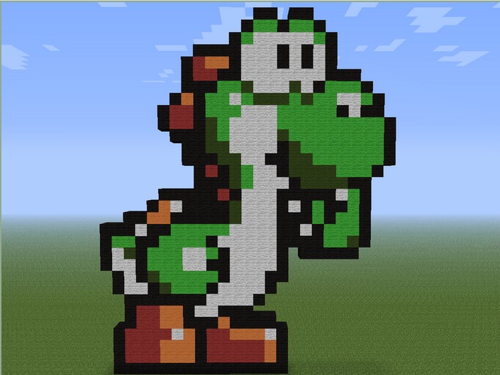 hey look it's YOSHI Minecraft Project