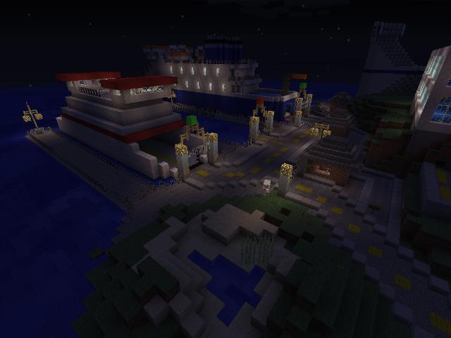 Ferry/Cruise Terminal Minecraft Map