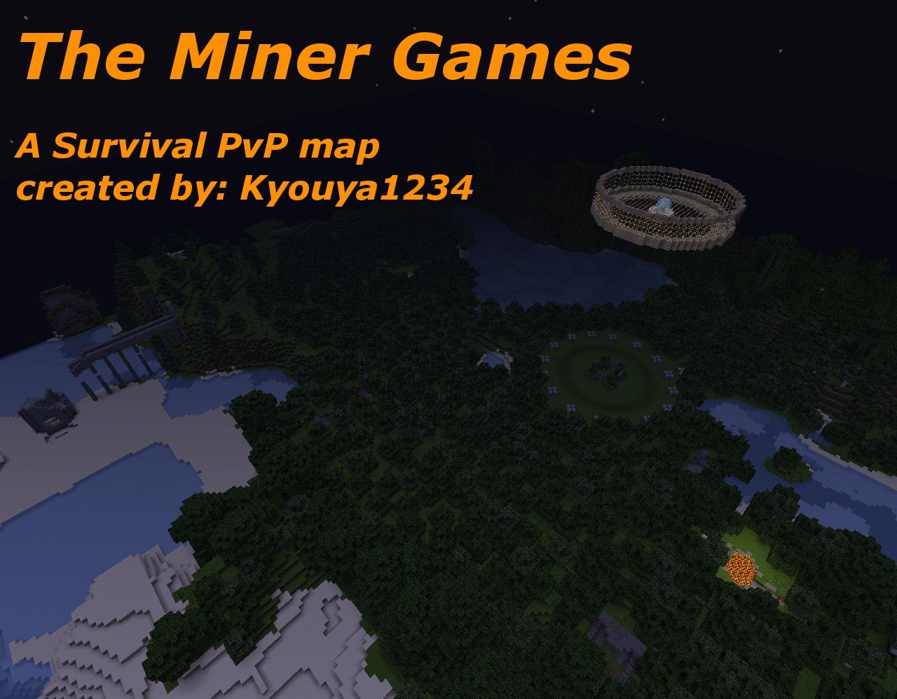Miner Games (PvP survival) Minecraft Map