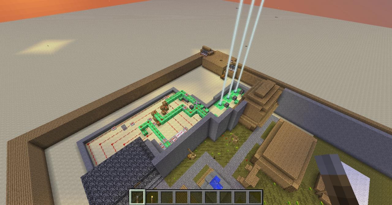 5 Levers PvP Minecraft Map