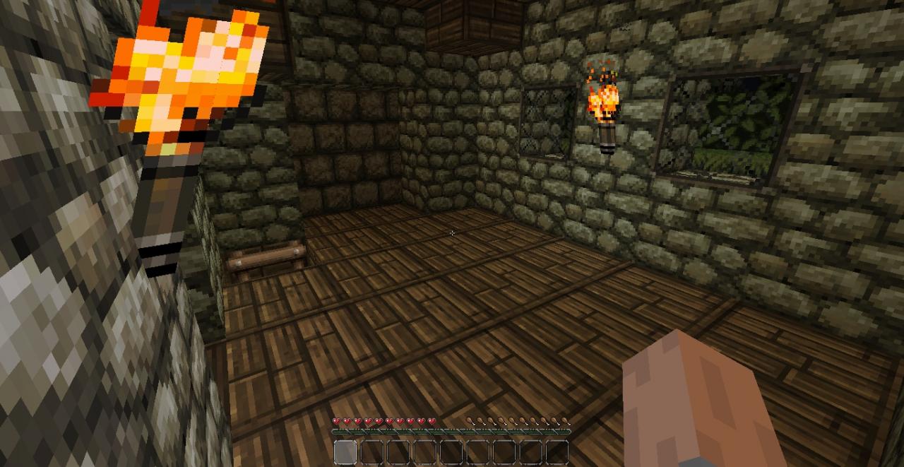 Medieval Jungle Cabin Minecraft Map