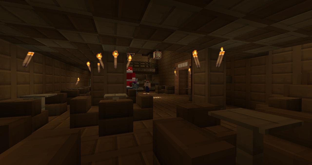Underground Café Minecraft Map