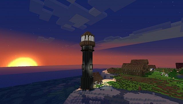 Lighthouse- 100% survival Minecraft Map