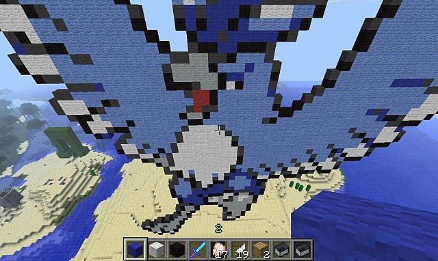 random world with random stuff Minecraft Map