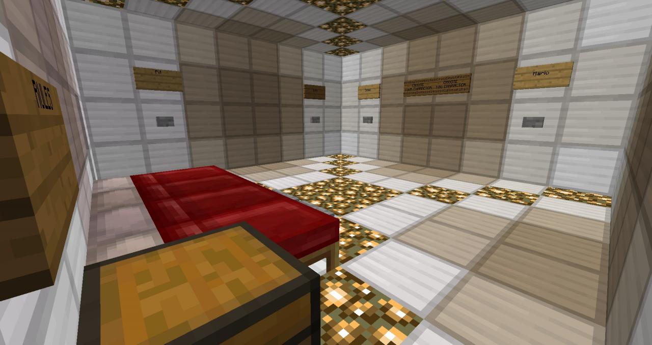 Super Smash Bro's Craft (Beta) 1.4.5 (Multiplayer) Minecraft Map