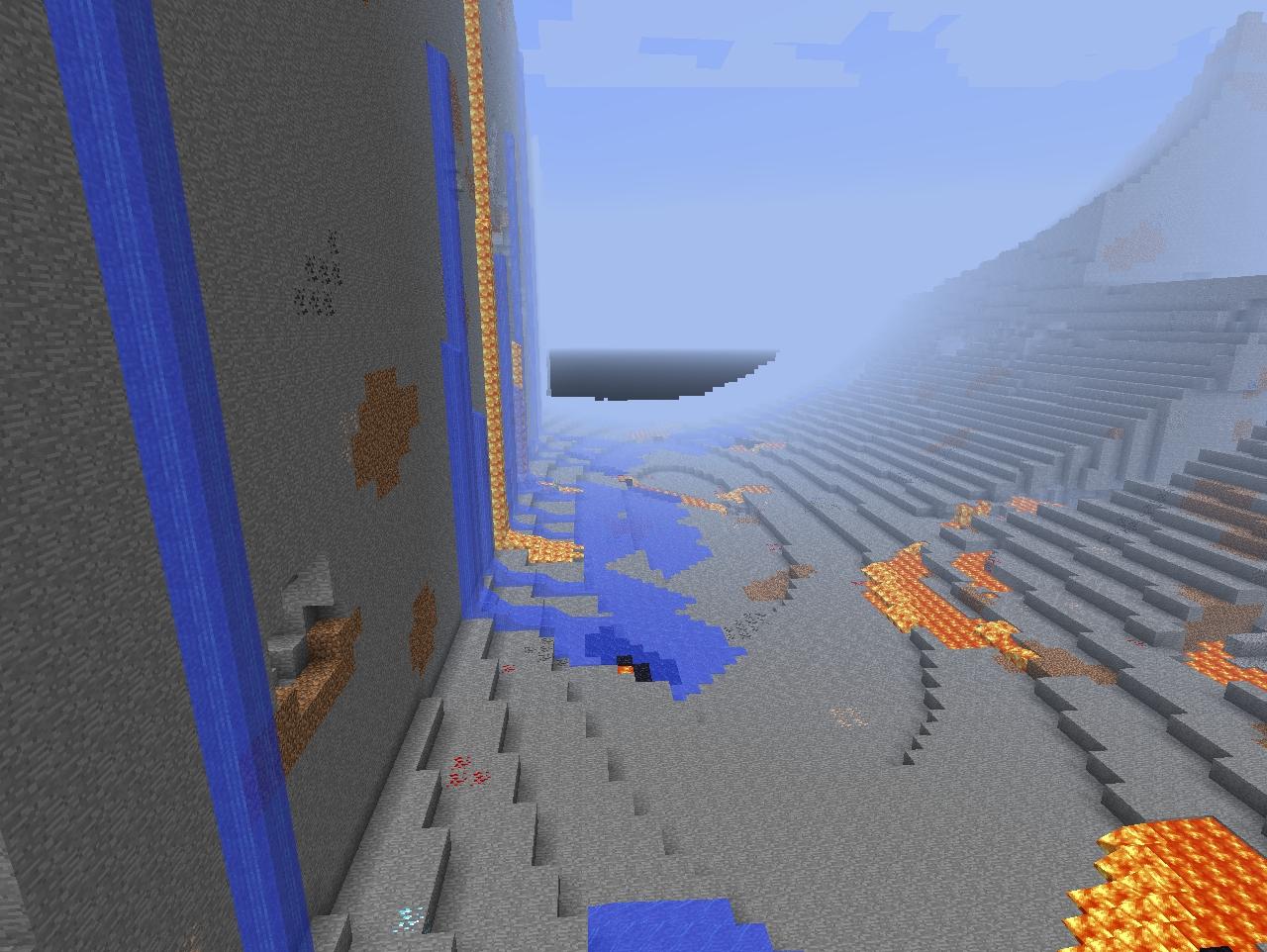 CRATER WORLD Minecraft Map
