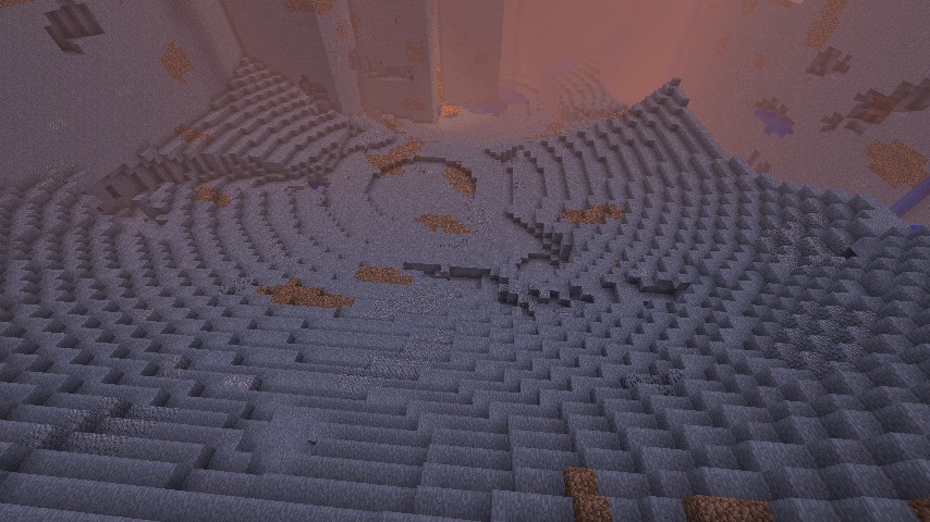 CRATER WORLD Minecraft Map