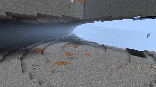 CRATER WORLD Minecraft Map