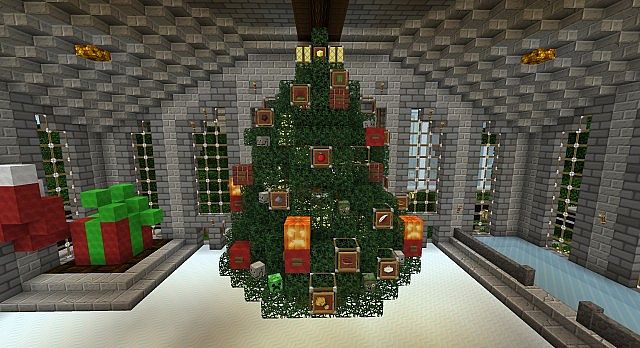 Christmas Spawn at Crazycraft Minecraft Map