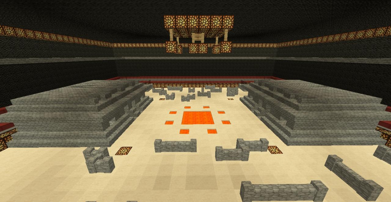 PvP Arena (InDoor) =) Minecraft Map