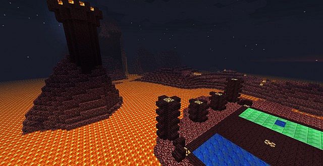 Nether Arena Minecraft Map