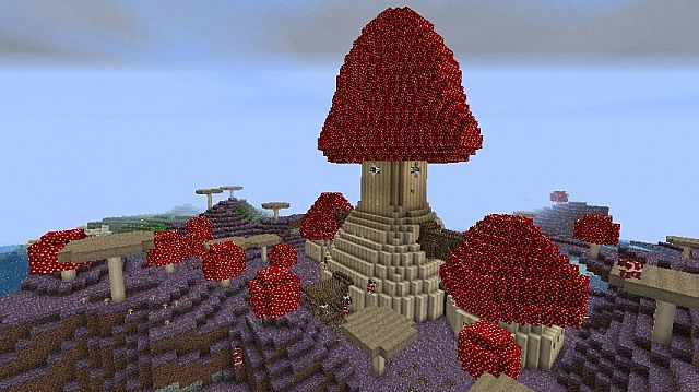 The Mushroom Castle Minecraft Project