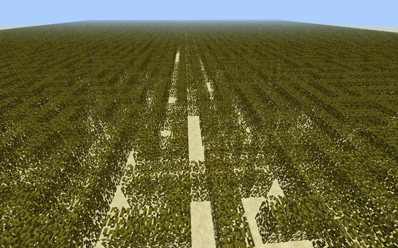 Huge Hedge Maze! Minecraft Map