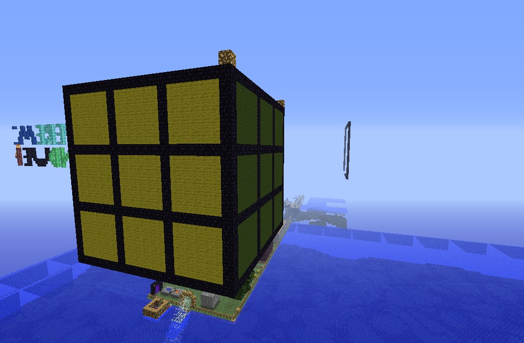 Rubix cube Minecraft Map