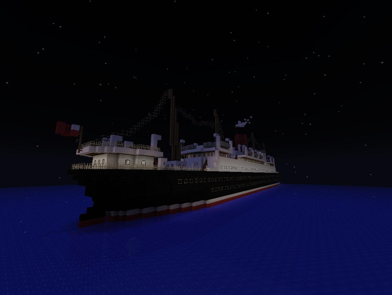 RMS Carpathia Minecraft Map
