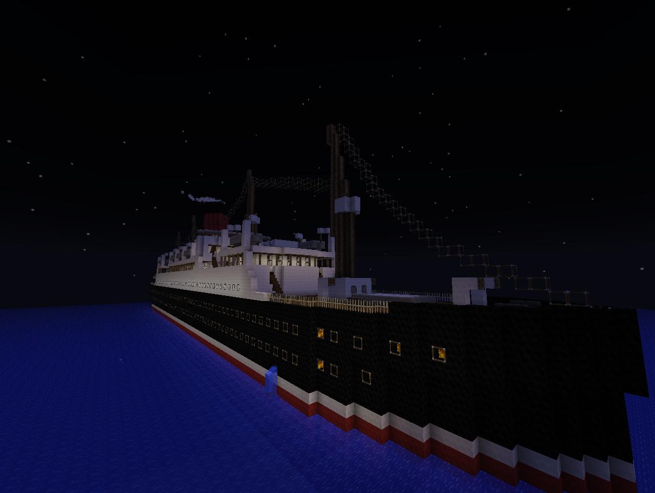 RMS Carpathia Minecraft Map