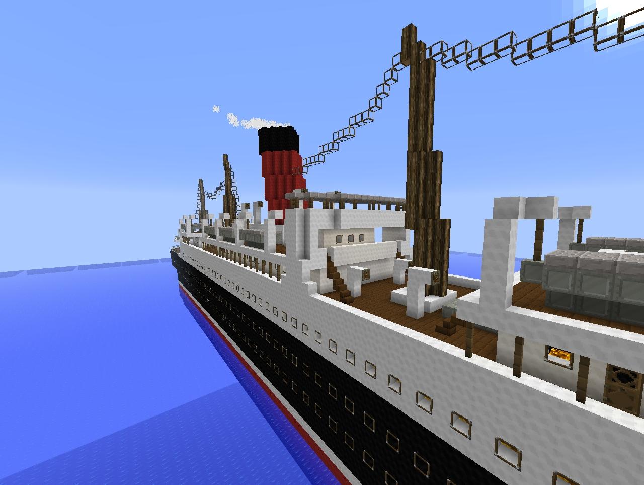 RMS Carpathia Minecraft Map