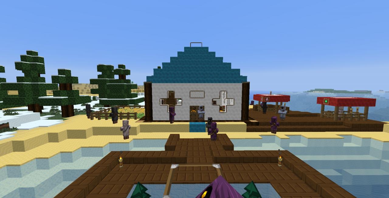 Frostman Town WIP v1.0 Minecraft Map