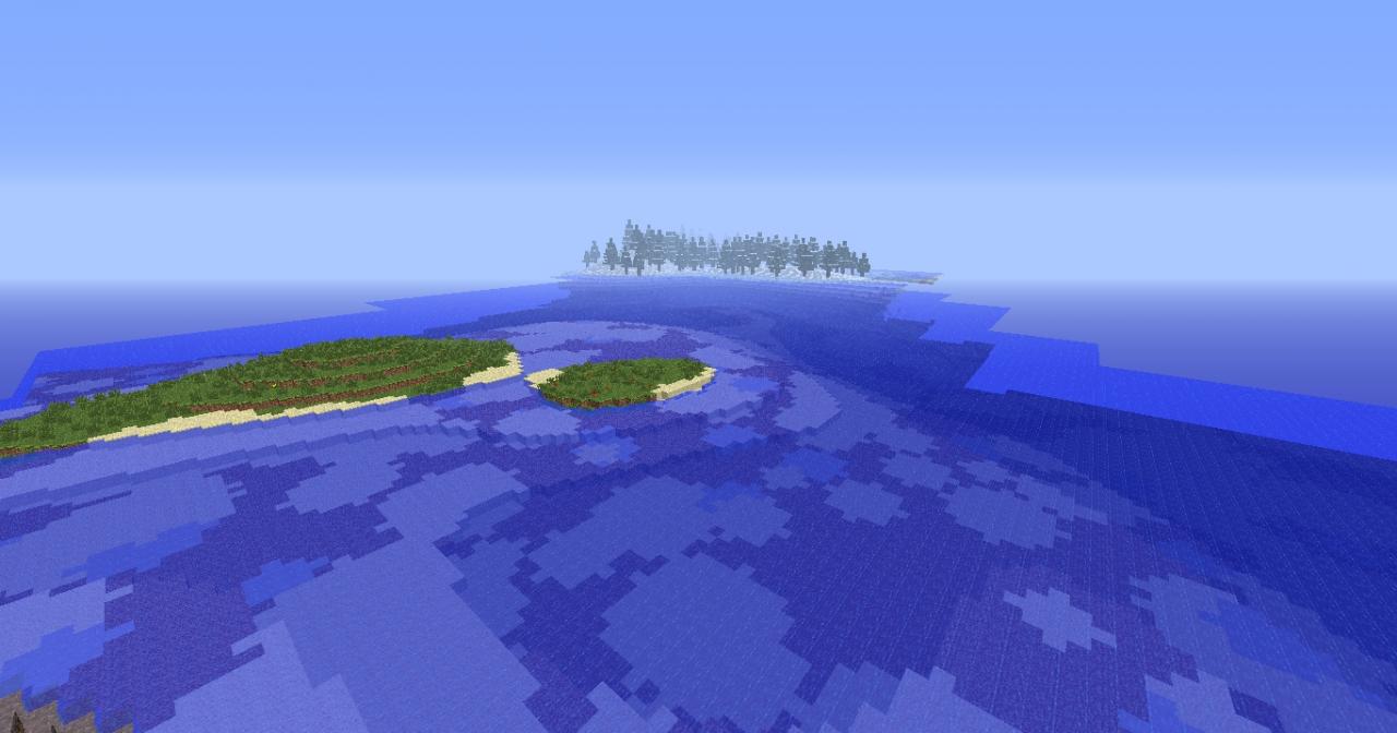 Archipelago [first try at WorldPainter] Minecraft Map