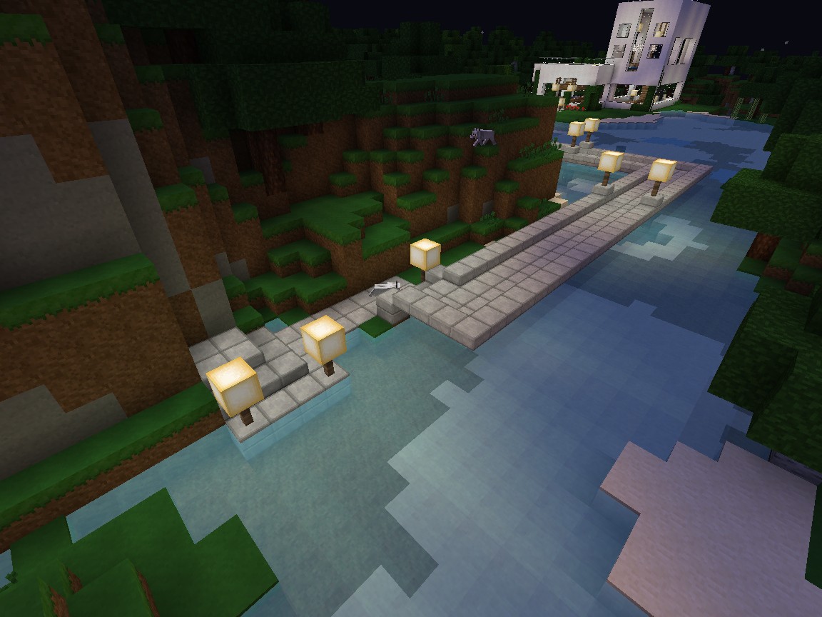 Modern(ish) house Minecraft Map