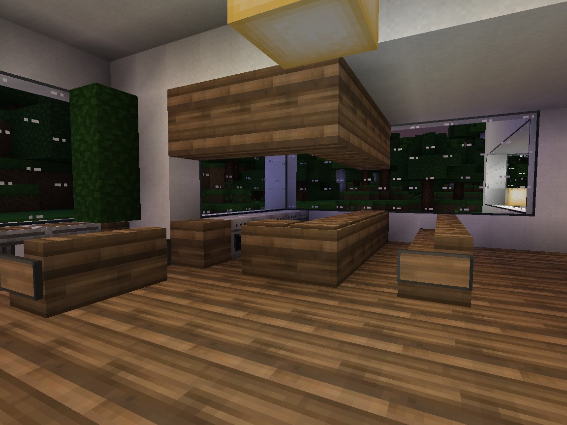 Modern(ish) house Minecraft Map