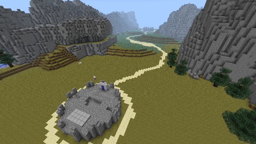 Halo: Blood Gulch Minecraft Map