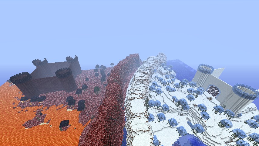 Heaven and Hell Minecraft Map