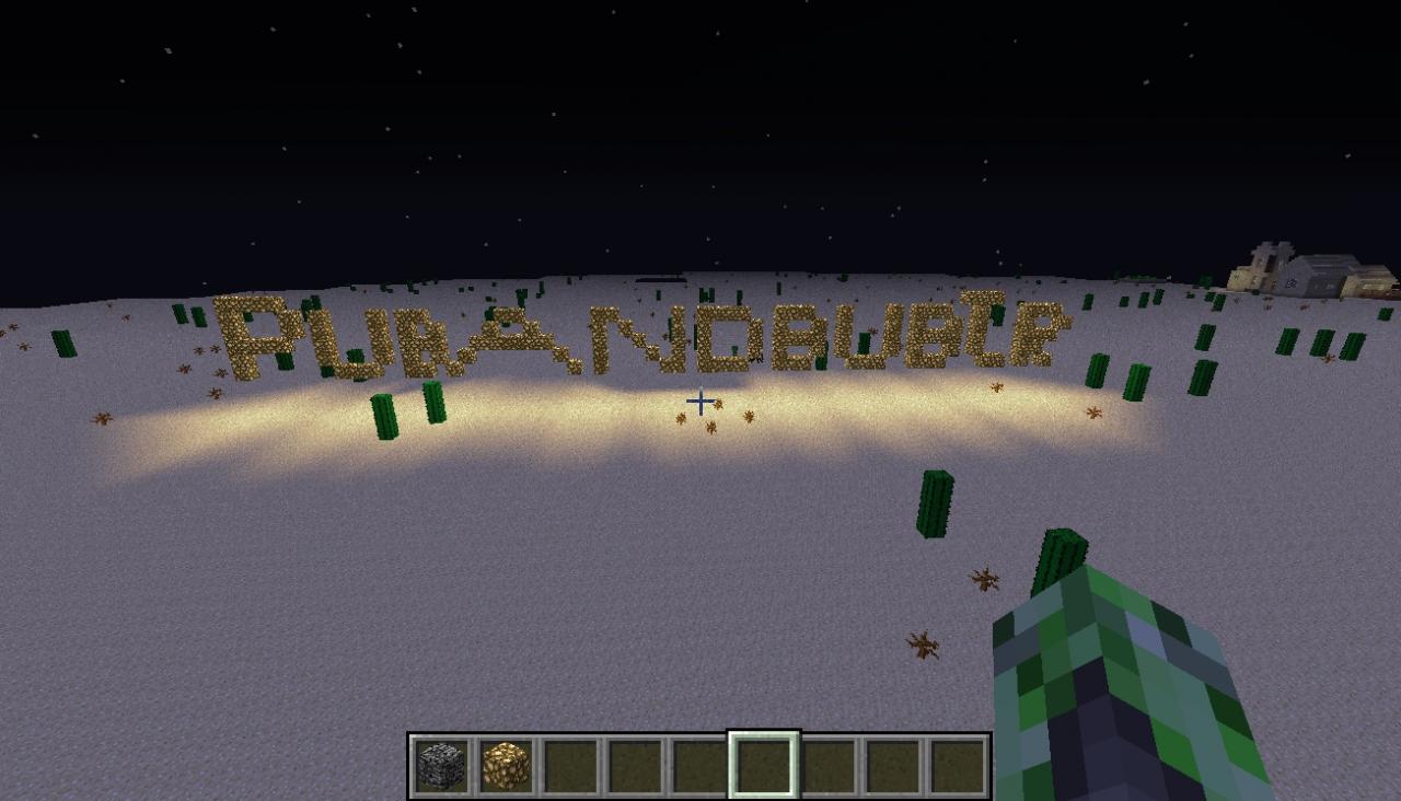 Survival-Desert (Using smart moving mod) Minecraft Map