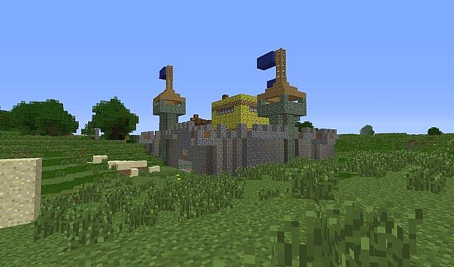 Castle/Zamek Minecraft Map