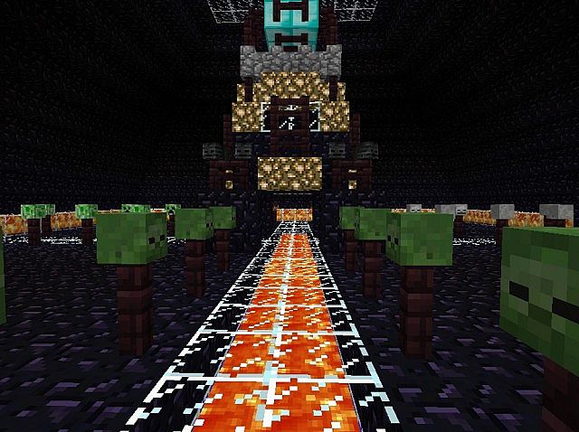 Black temple Minecraft Map