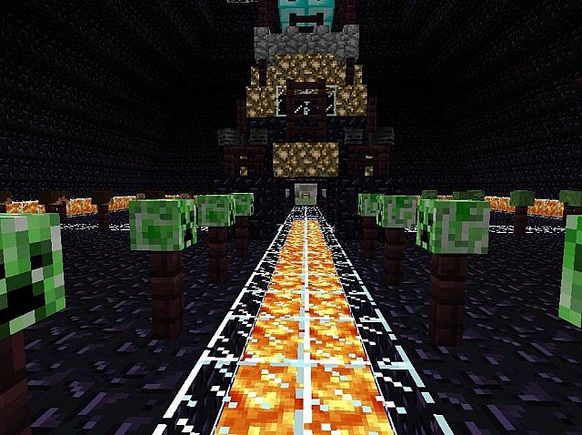 Black temple Minecraft Map
