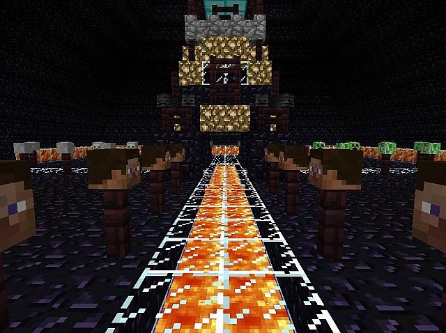 Black temple Minecraft Map