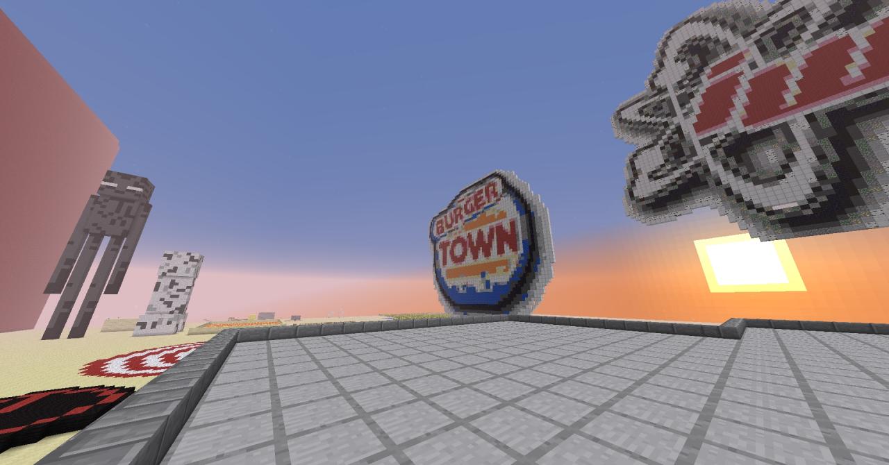 COD MW2 Burgertown restaurant made by xraiunion4000x Minecraft Map