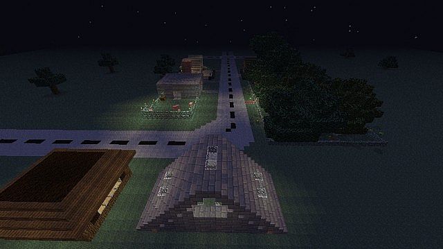small town Minecraft Map