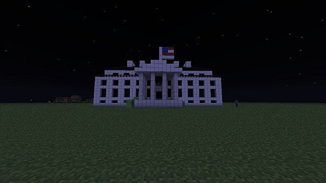 the white house Minecraft Map