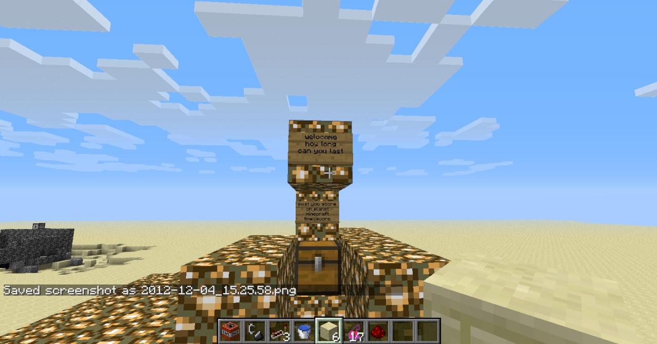 death arena (a hard mob arena) Minecraft Map