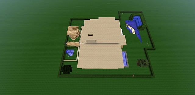 Modern House 1. Minecraft Map