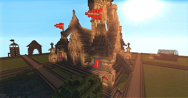 Minecraft Time Lapse - Tasiu Temple Minecraft Map