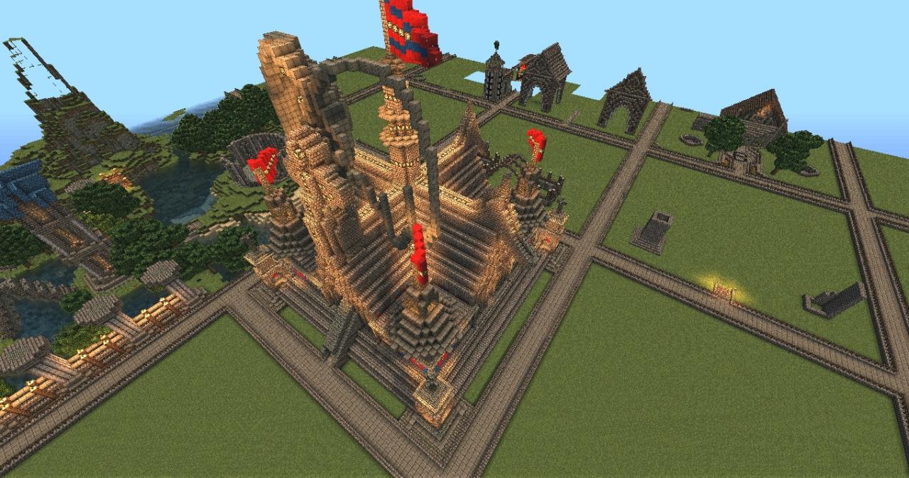 Minecraft Time Lapse - Tasiu Temple Minecraft Map
