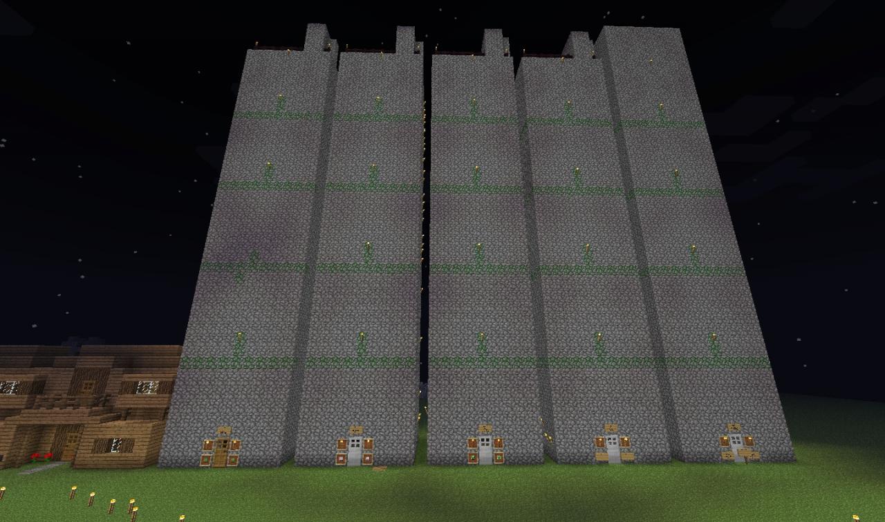 Mob Tower Survival Minecraft Map