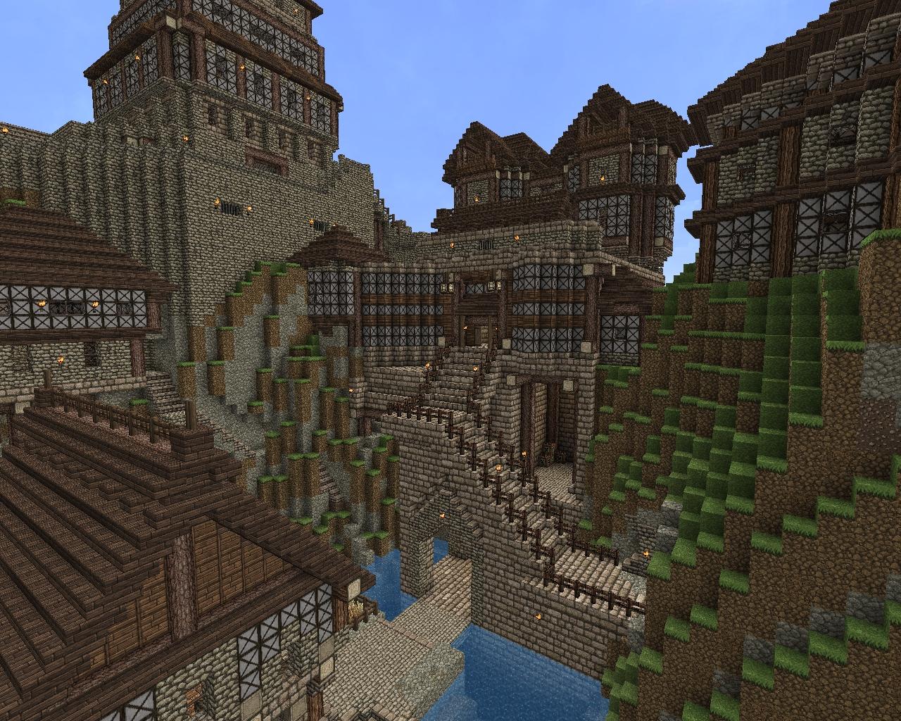 Rokyen's First City. Prewiev Minecraft Map