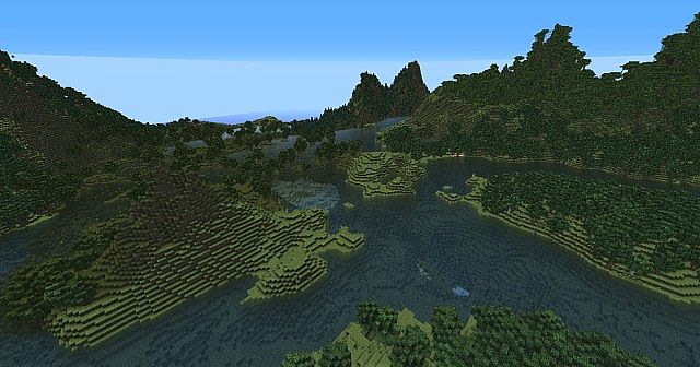 Awesome Minecraft Environment - Satusio Mountains Minecraft Map