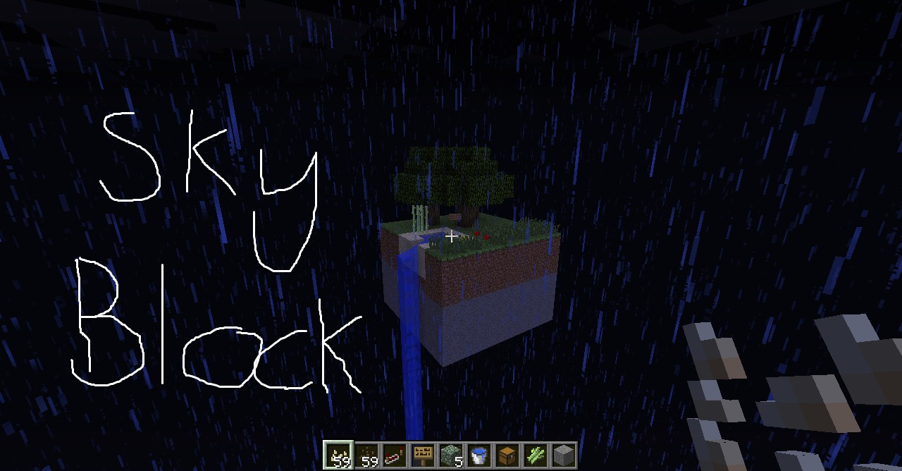 Sky Block Minecraft Map