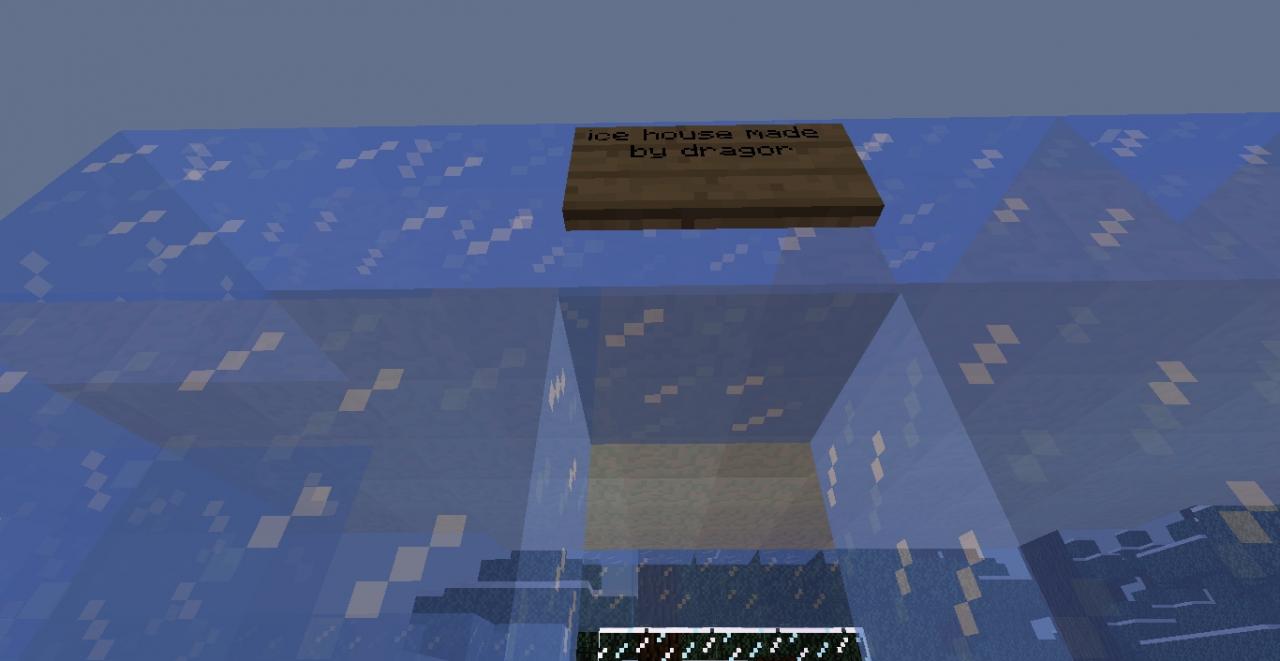 ice house Minecraft Project