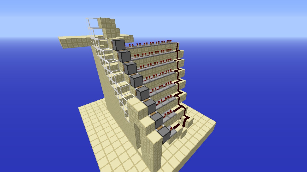 Redstone Escalator Minecraft Map