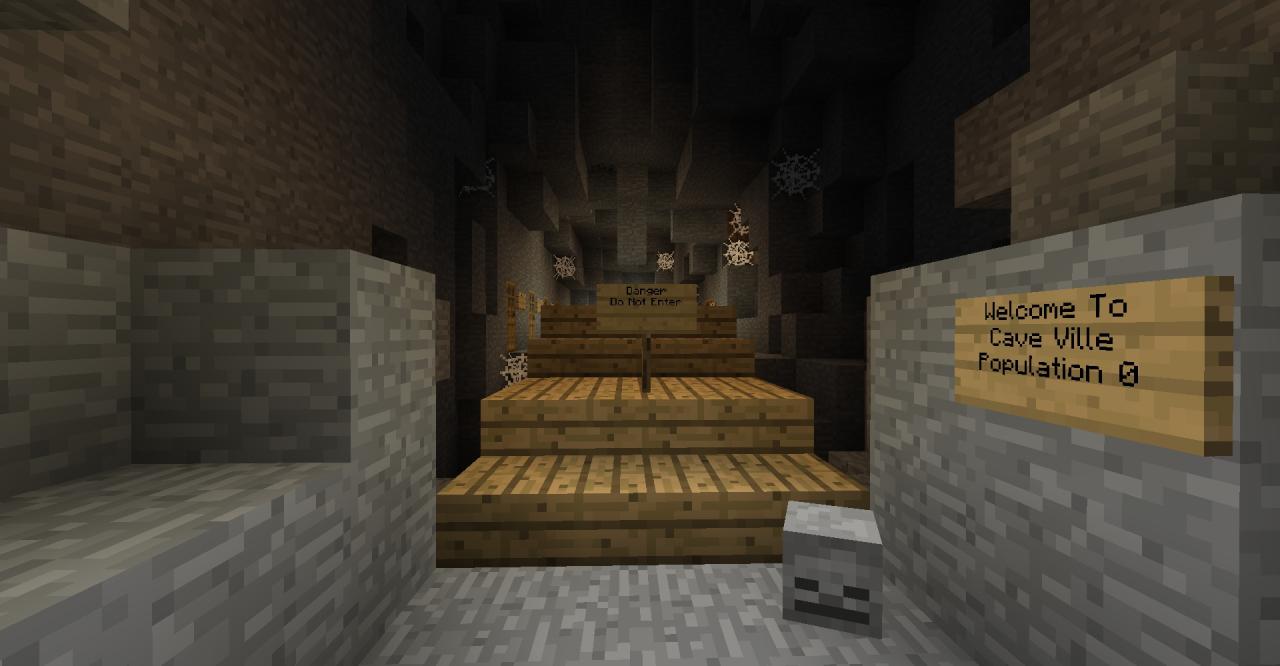 Caved In Adventureness Minecraft Map