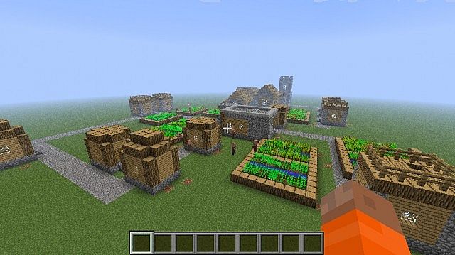 PNJ village Minecraft Map