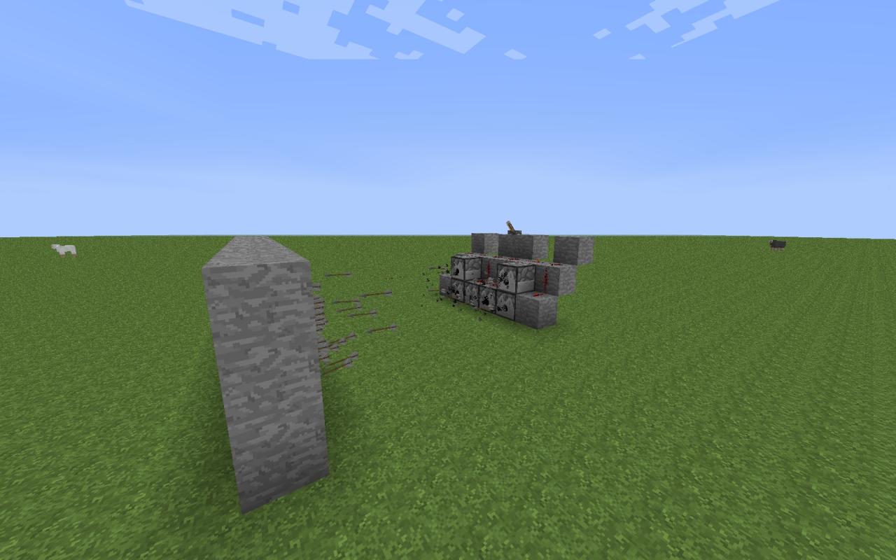 Automatic Arrow Sentry Minecraft Map